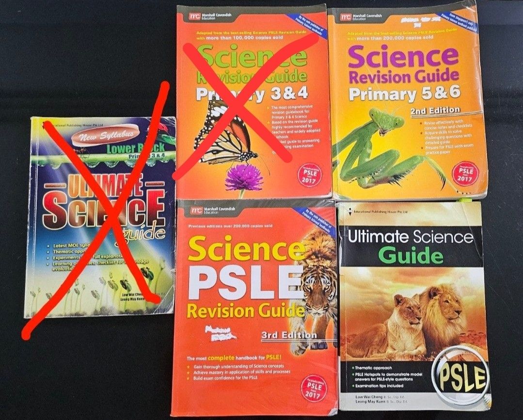 PSLE Science revision books, Hobbies & Toys, Books & Magazines ...
