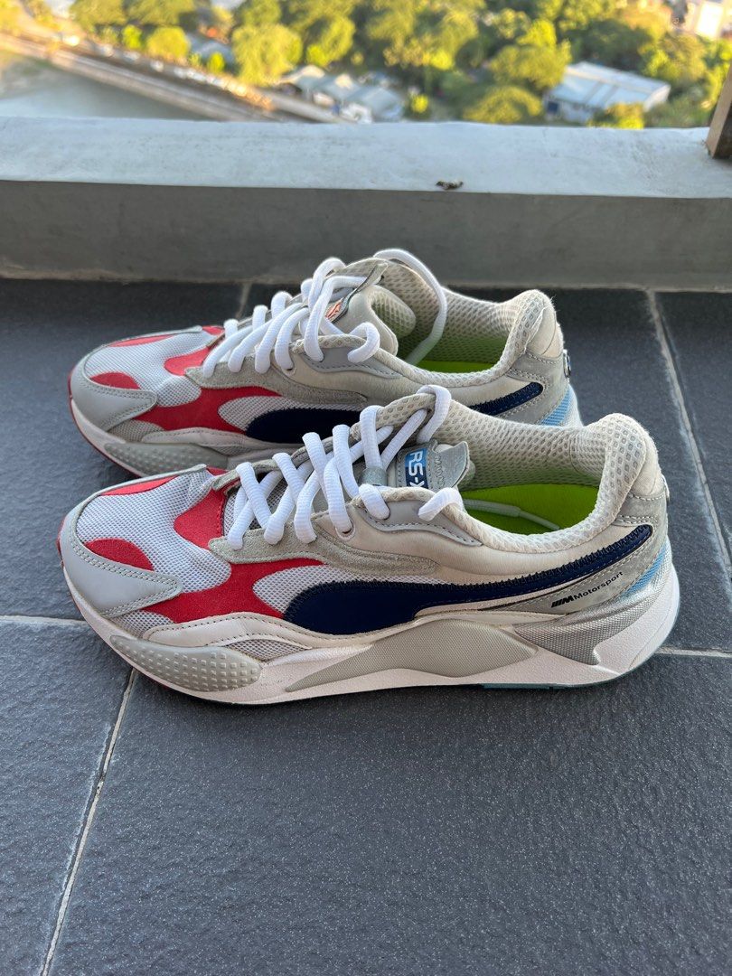 Puma x BMW M Motorsport RS-X3 Sneakers Size 9.5, Men's Fashion ...
