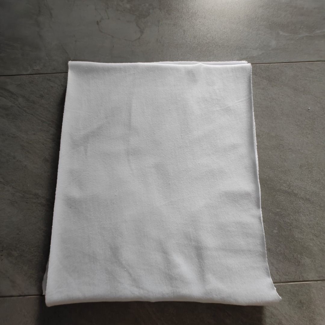 Pure White Color Cotton Cleaning Cloth, Furniture & Home Living ...