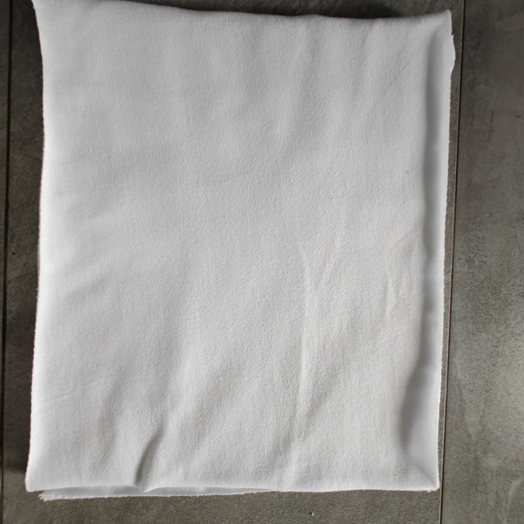 Pure White Color Cotton Cleaning Cloth, Furniture & Home Living ...