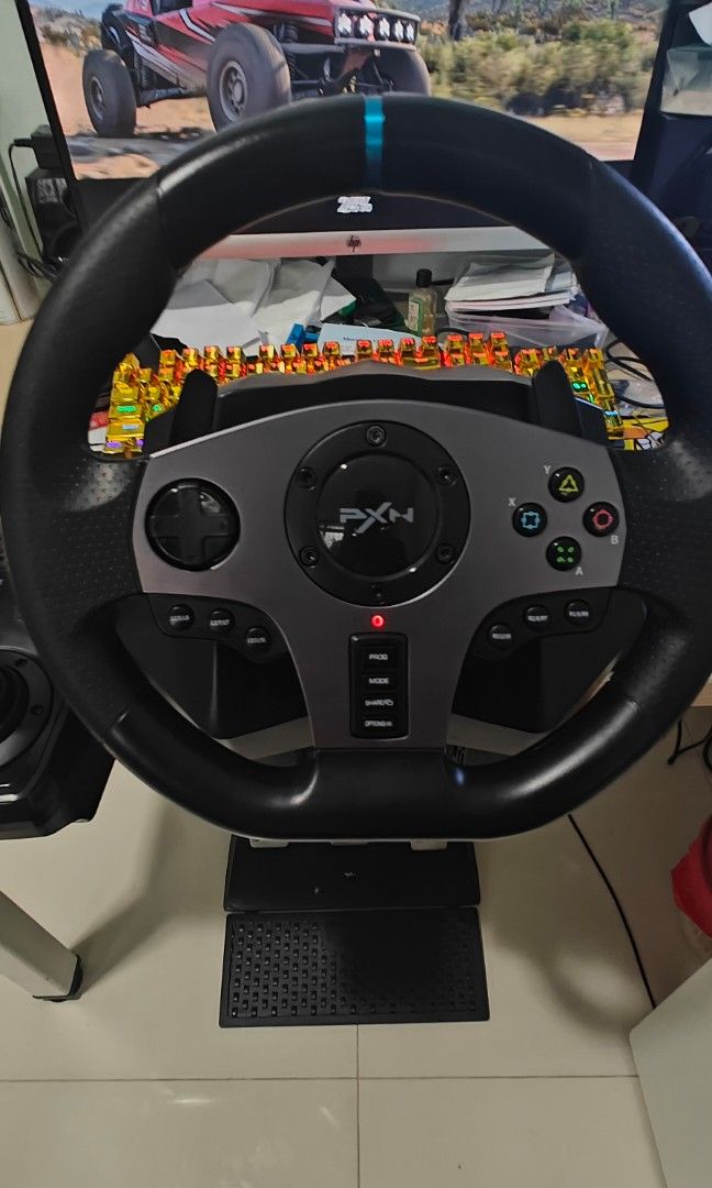 PXN V9 Steering wheel, Video Gaming, Gaming Accessories, Controllers on ...