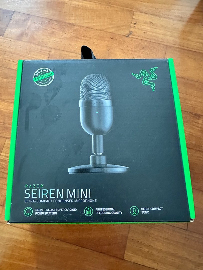 Razer Seiren Mini microphone, Audio, Microphones on Carousell
