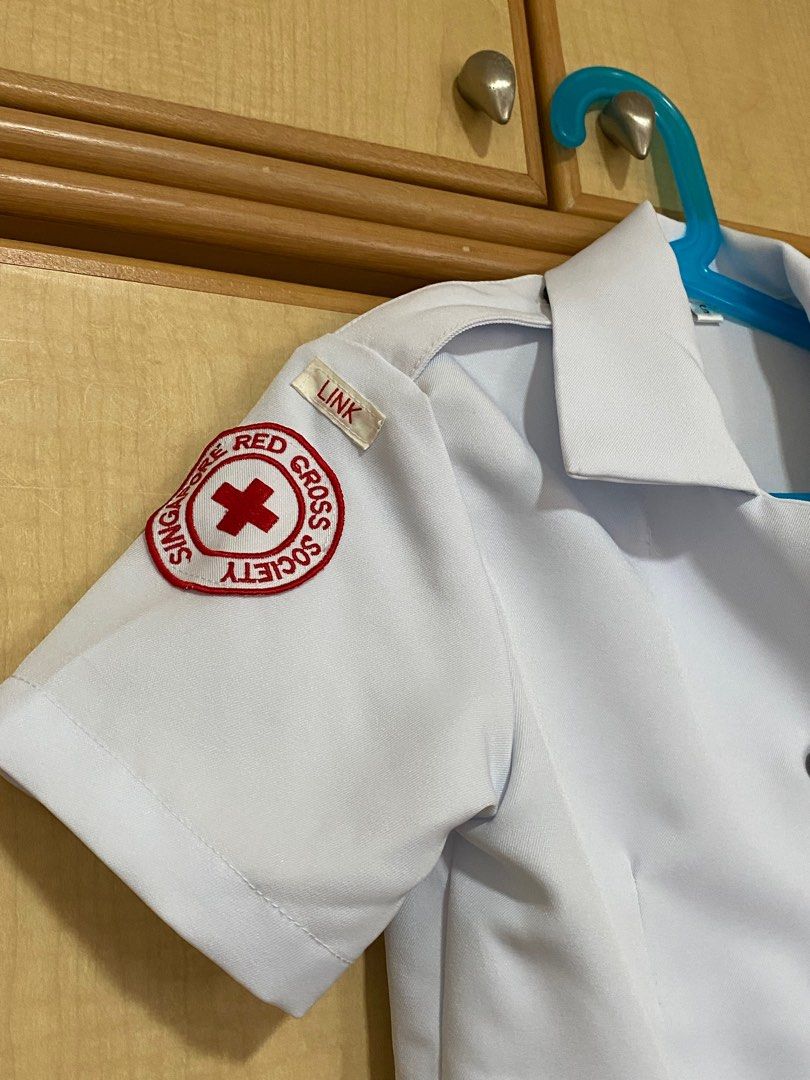 Red Cross Uniform, Babies & Kids, Babies & Kids Fashion on Carousell