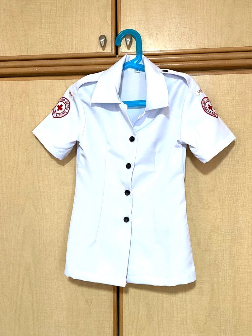 Red Cross Uniform, Babies & Kids, Babies & Kids Fashion on Carousell