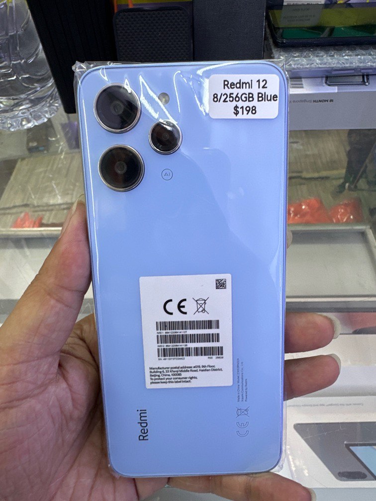 Redmi 12 Sky Blue 256GB, Mobile Phones & Gadgets, Mobile Phones ...