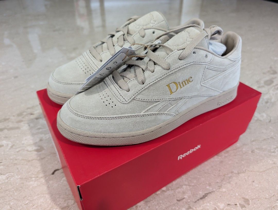 Reebok Club C Revenge x Dime Light Sand, Men's Fashion, Footwear ...