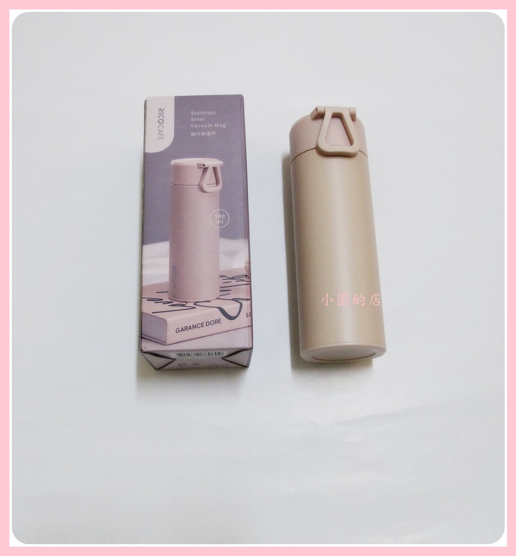 RICO 瑞可380ml 隨行保溫杯 TW1-380 RICOCAFE, 家具及居家用品, 廚具和餐具, 水杯、水壺在旋轉拍賣