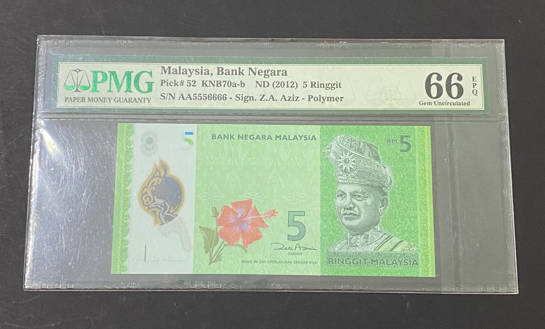 Rm5 AA5556666 First Prefix With Fancy Number, Hobbies & Toys ...