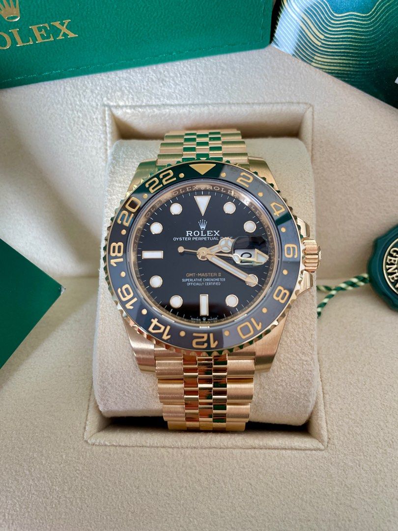 Rolex GMT-Master II Gold Jubilee Bracelet 2023 ( Brand New ) unworn set ...