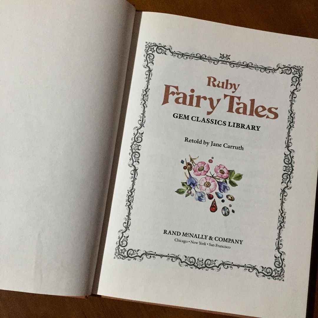 Ruby Fairy Tales (Gem Classics Library / Vintage / 1983), Hobbies & Toys, Books & Magazines ...