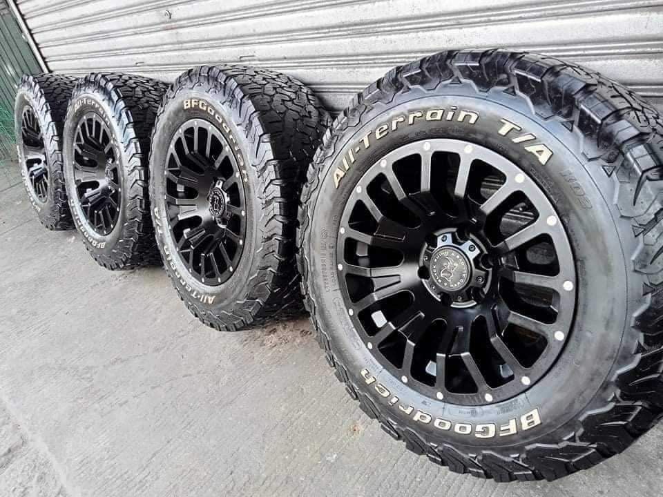 rush blackrhino mags and tires, Car Parts & Accessories, Mags and Tires ...