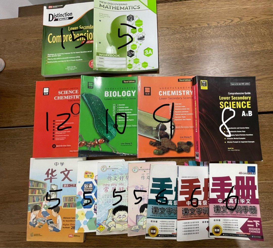 S1 & S2 assessment and textbook, Hobbies & Toys, Books & Magazines ...