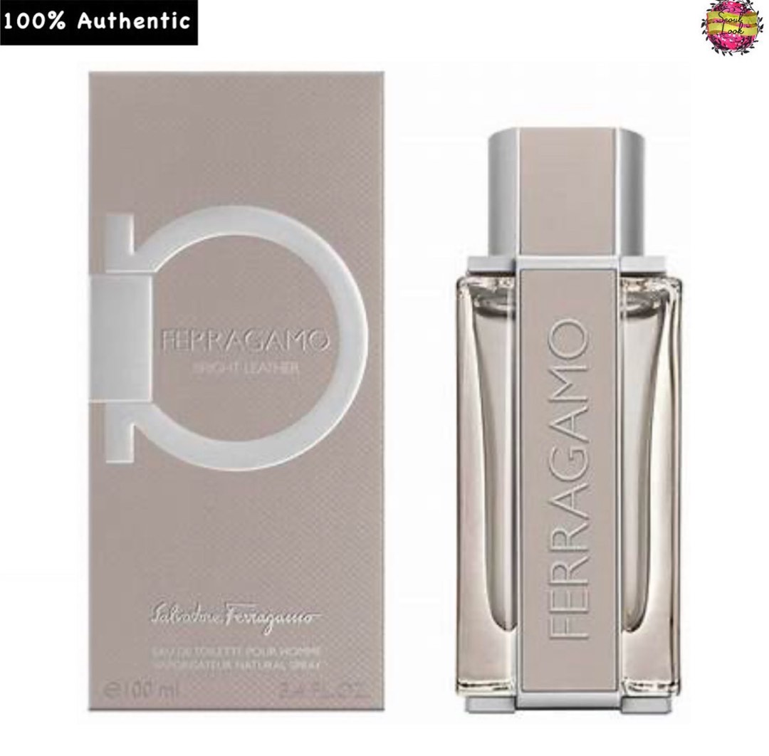 Salvatore Ferragamo Bright Leather EDT 100ml for Men, Beauty & Personal ...