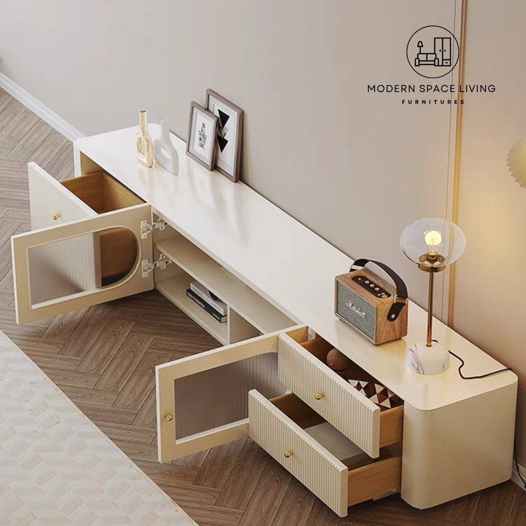 SAMIYO Modern TV Console / Coffee Table - TVC225, Furniture & Home ...