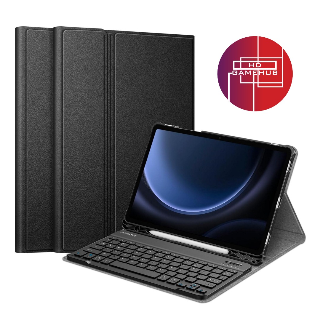 Samsung Tab A9 (SM-X110 - SM-X115) Smart Case Bluetooth Keyboard (Black ...