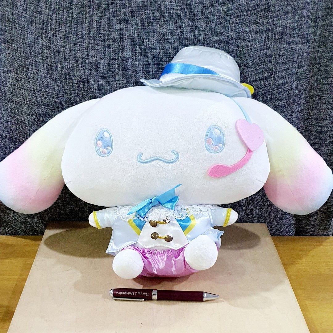 Sanrio Cinnamoroll Plush big Toy Cinnamoroll idol lookbook Kuji plush 32cm, Hobbies & Toys, Toys ...