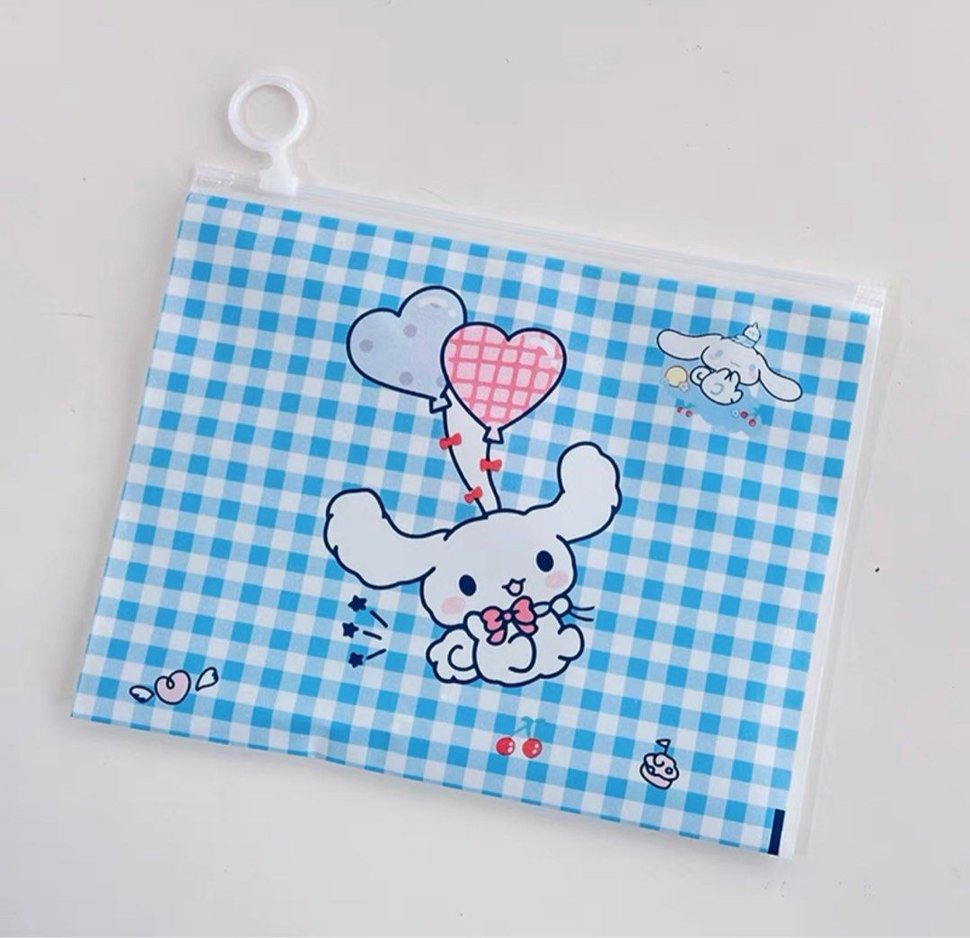 Sanrio Recycle zip lock bag 10pcs, Hobbies & Toys, Stationery & Craft ...