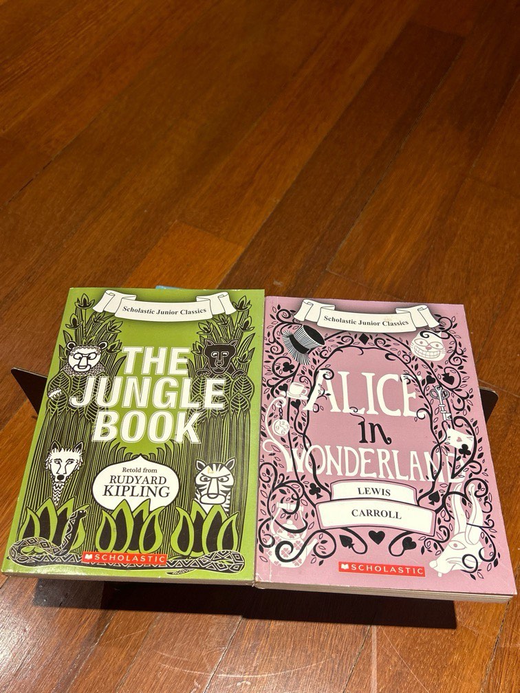 Price reduction LAST CALL. Scholastic Alice in Wonderland & Jungle Book ...