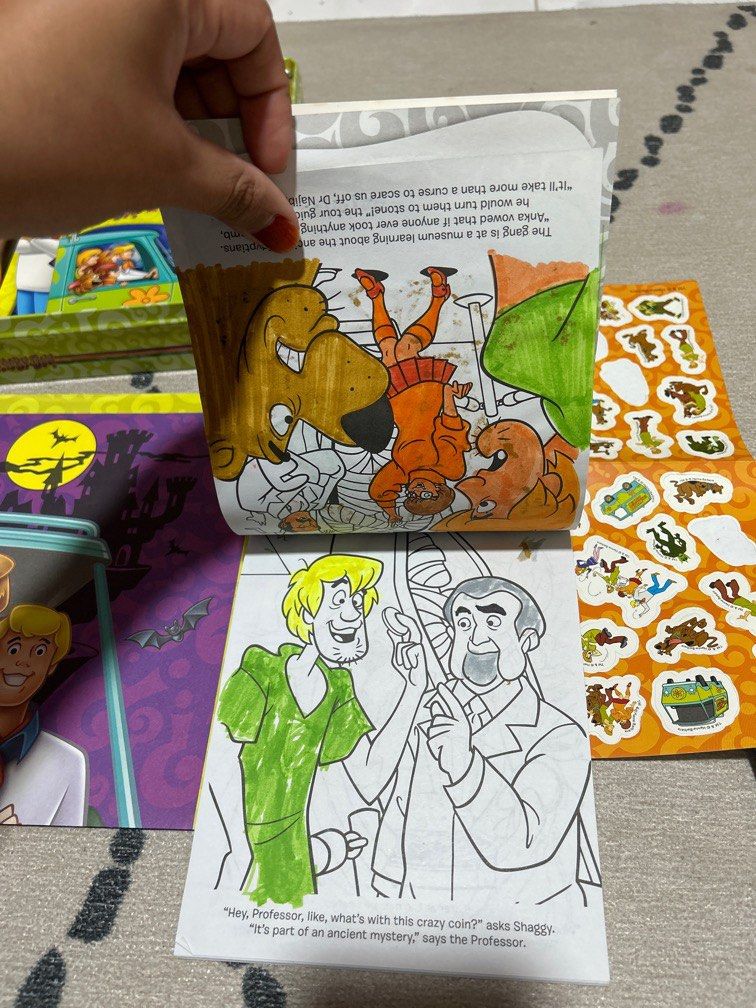 Scooby Doo Activity Book Set, Hobbies & Toys, Books & Magazines ...