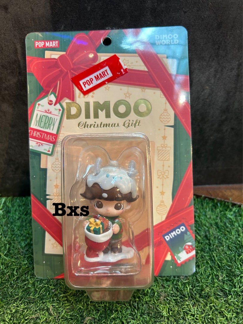 Sealed instock Authentic Popmart Dimoo Christmas gift blister pack ...