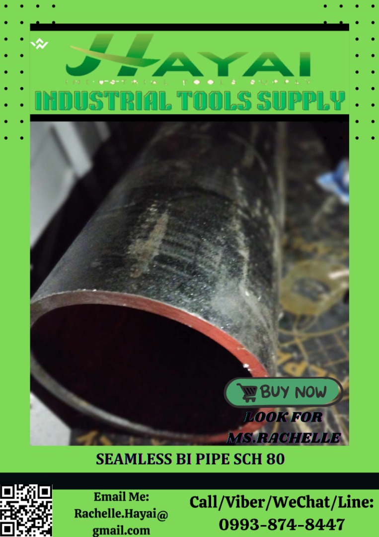SEAMLESS BI PIPE SCH 80, Commercial & Industrial, Industrial Equipment ...