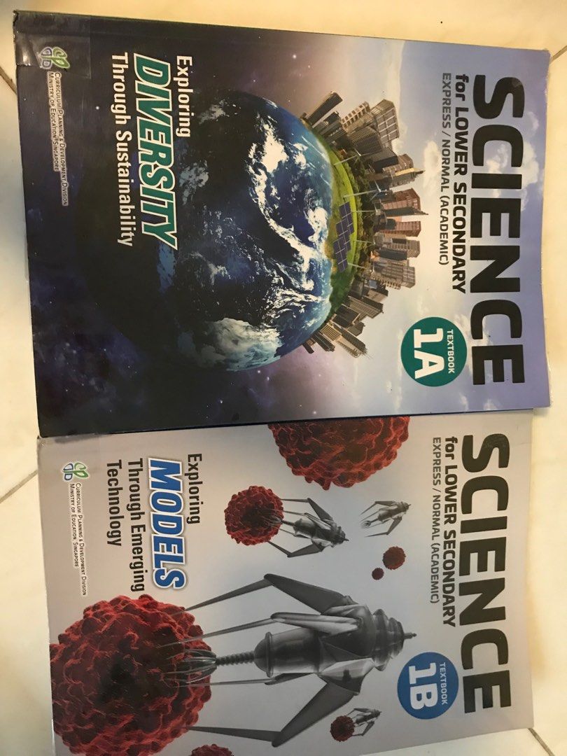 Sec 1 Lower Secondary Science Textbooks, Hobbies & Toys, Books ...