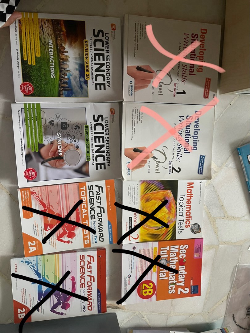 Sec 2 and 1 books, Hobbies & Toys, Books & Magazines, Assessment Books ...