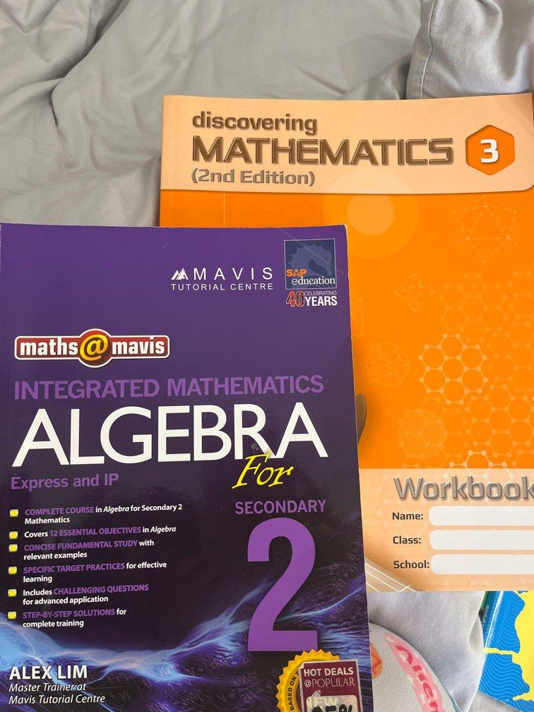 secondary school math, Hobbies & Toys, Books & Magazines, Assessment ...