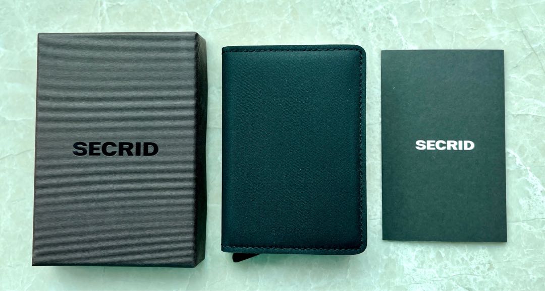 Secrid Slim Wallet (Yard Black), Men's Fashion, Watches & Accessories ...