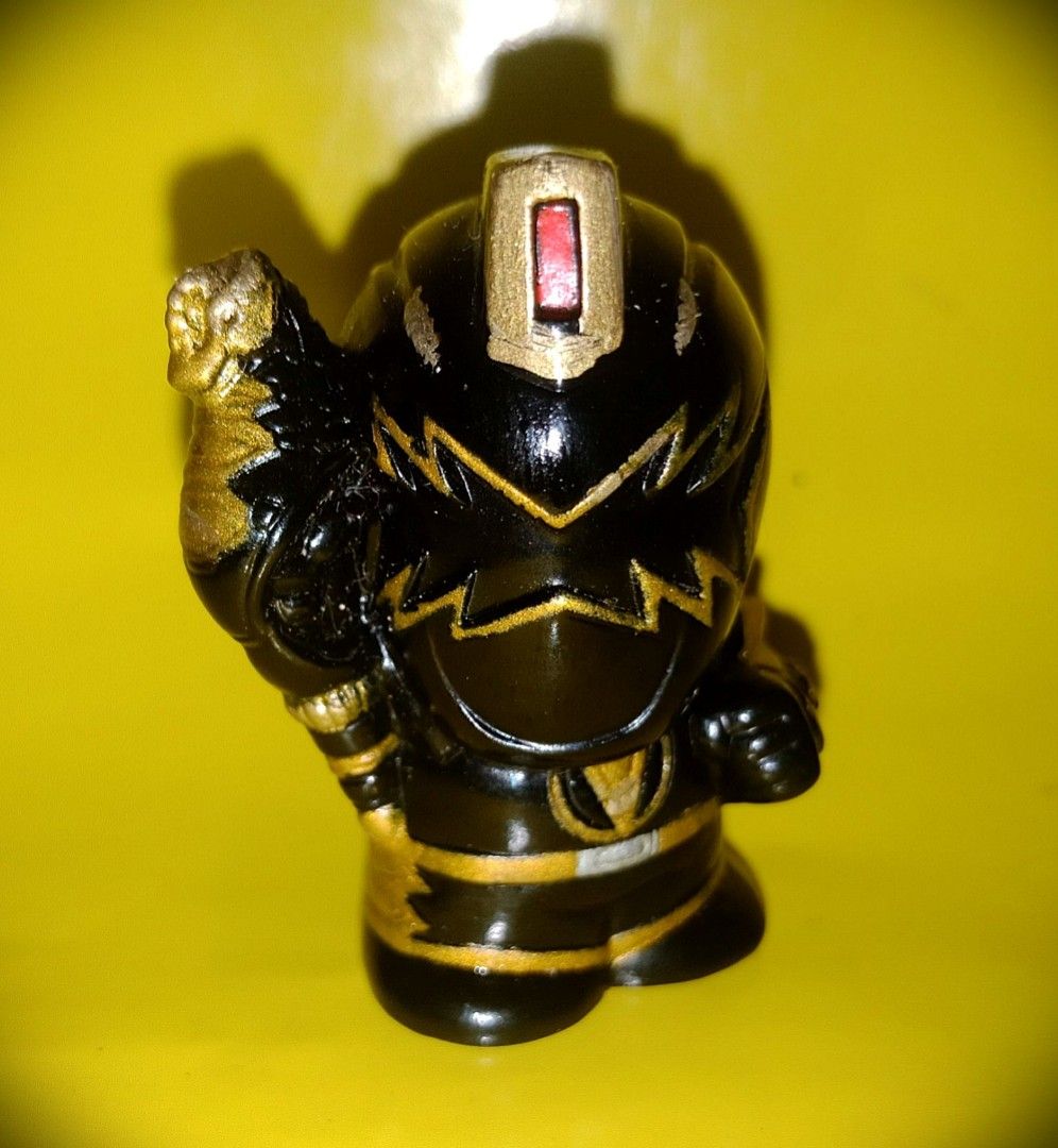 Sentai abarangers finger puppet figures power rangers toy chibi freebie ...