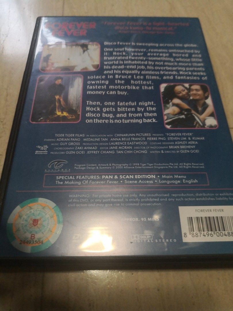 SG DVD Forever Fever, Hobbies & Toys, Music & Media, CDs & DVDs on ...