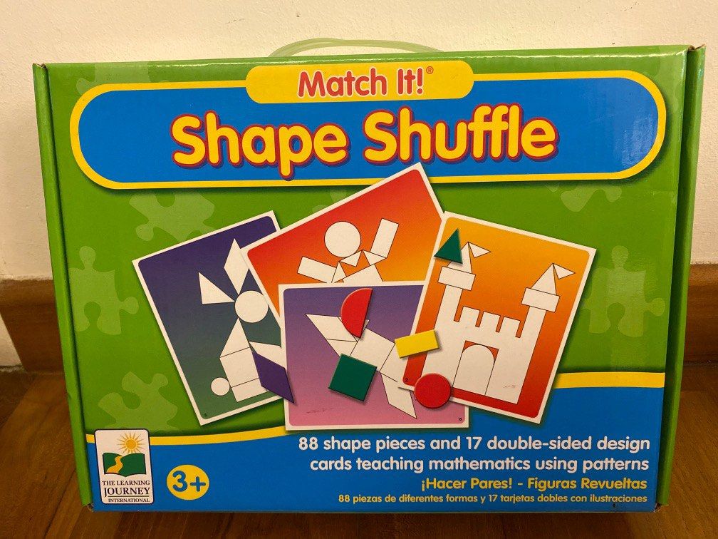 Shape shuffle, Hobbies & Toys, Toys & Games on Carousell