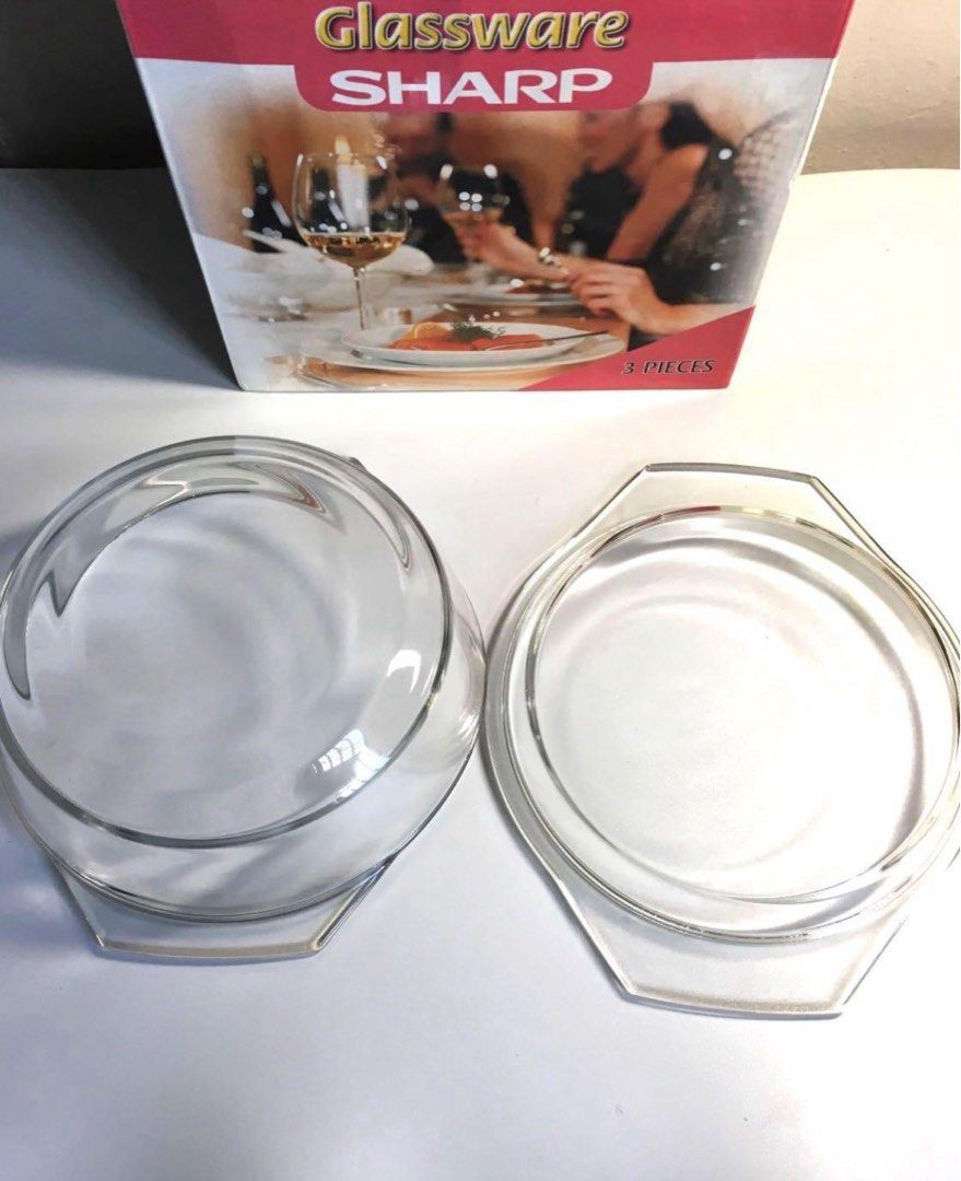 Sharp Microwave Glassware (new), Furniture & Home Living, Kitchenware ...