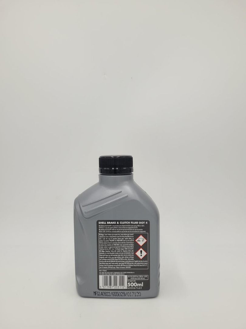 Shell Brake & Clutch Fluid DOT 4 500ml, Car Accessories, Accessories on ...