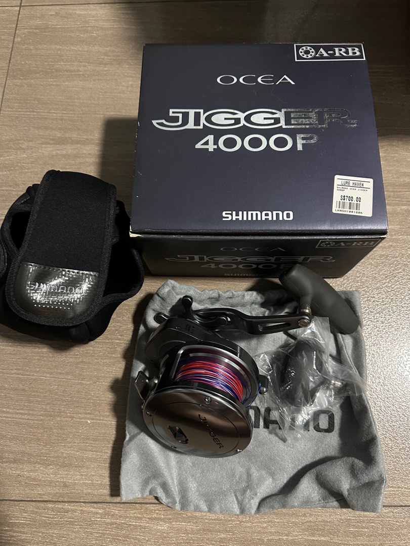 Shimano Ocea Jigger 4000P, Sports Equipment, Fishing on Carousell