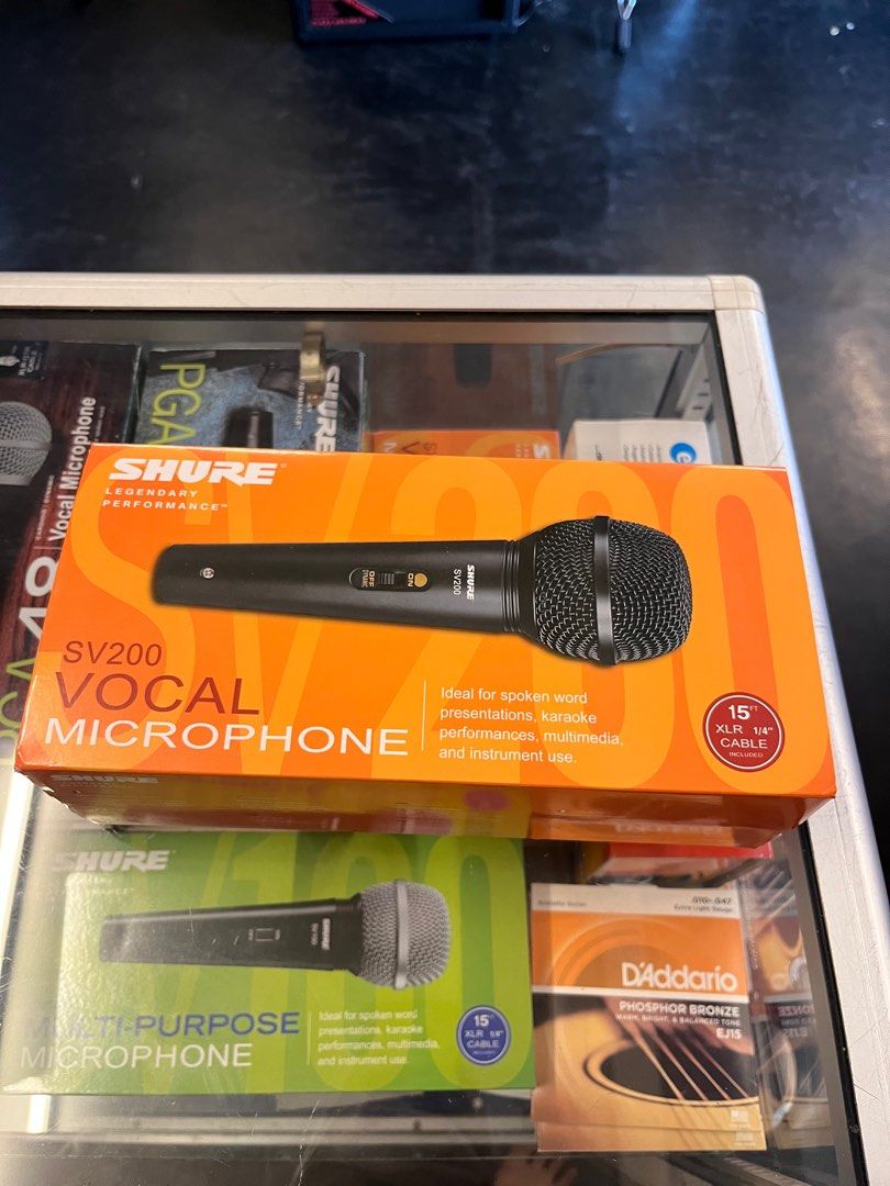 SHURE SV200, Audio, Microphones on Carousell