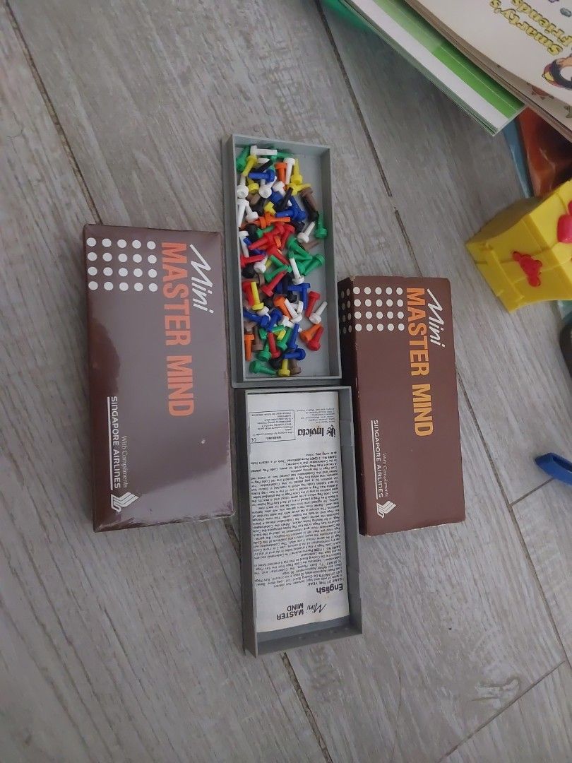 SIA mini game - Master Mind, Hobbies & Toys, Toys & Games on Carousell