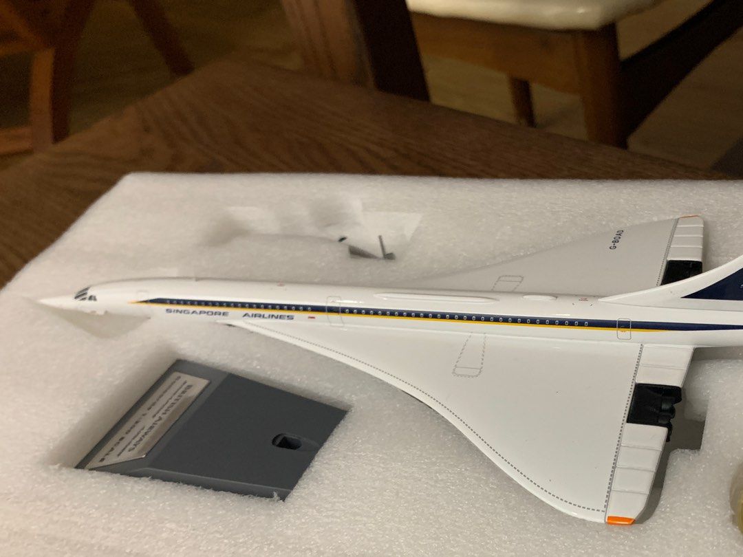 Singapore British Concorde Inflight 1:200 diecast metal, Hobbies & Toys ...
