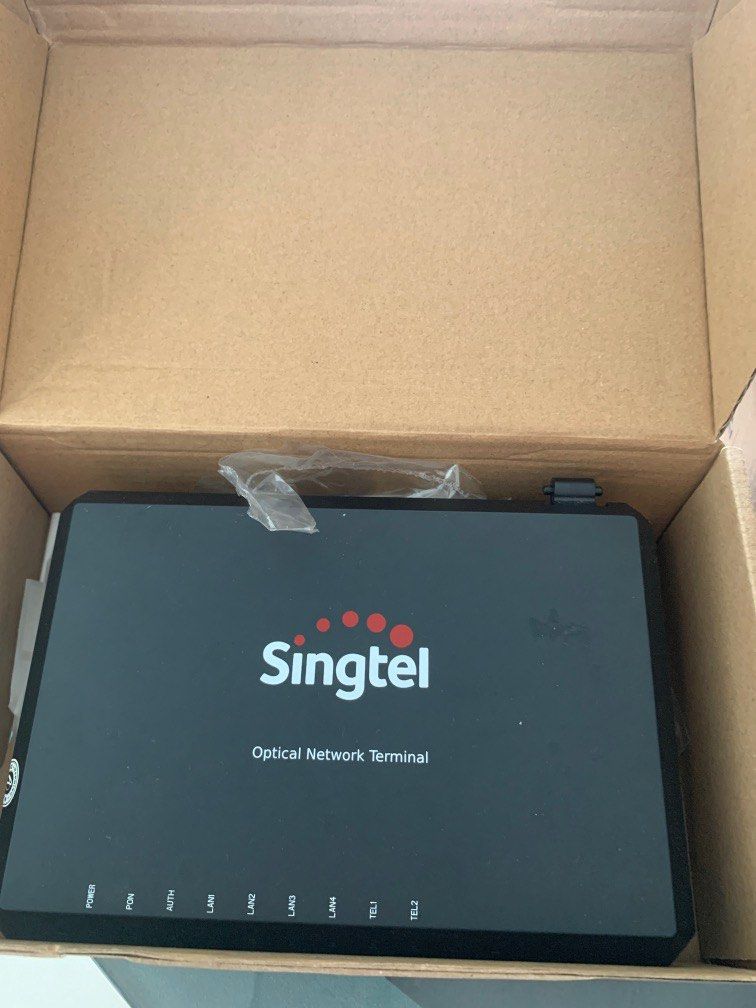 Singtel Optical Network router, Computers & Tech, Office & Business ...
