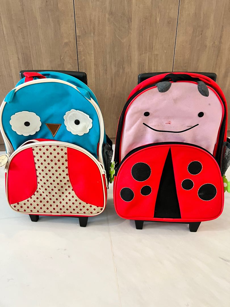 Skip Hop Zoo Trolley Bag, Babies & Kids, Going Out, Other Babies Going ...