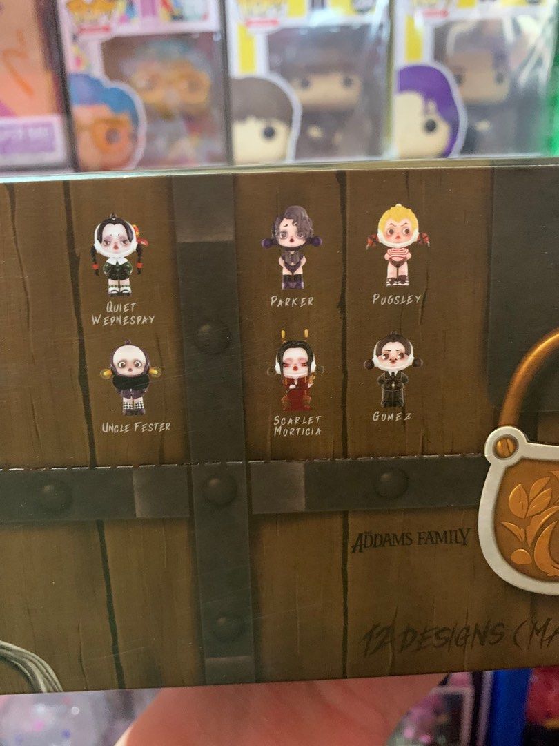 SKULLPANDA ADDAMS FAMILY SET, Hobbies & Toys, Toys & Games on Carousell