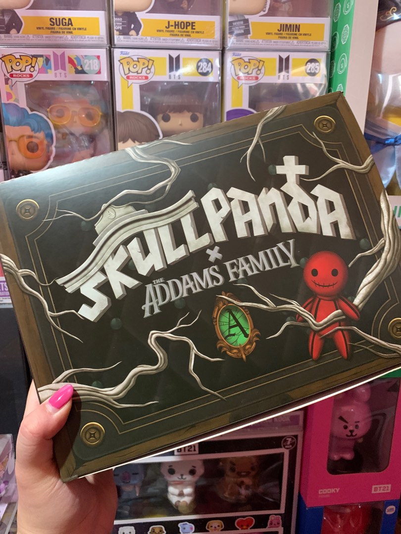 SKULLPANDA ADDAMS FAMILY SET, Hobbies & Toys, Toys & Games on Carousell
