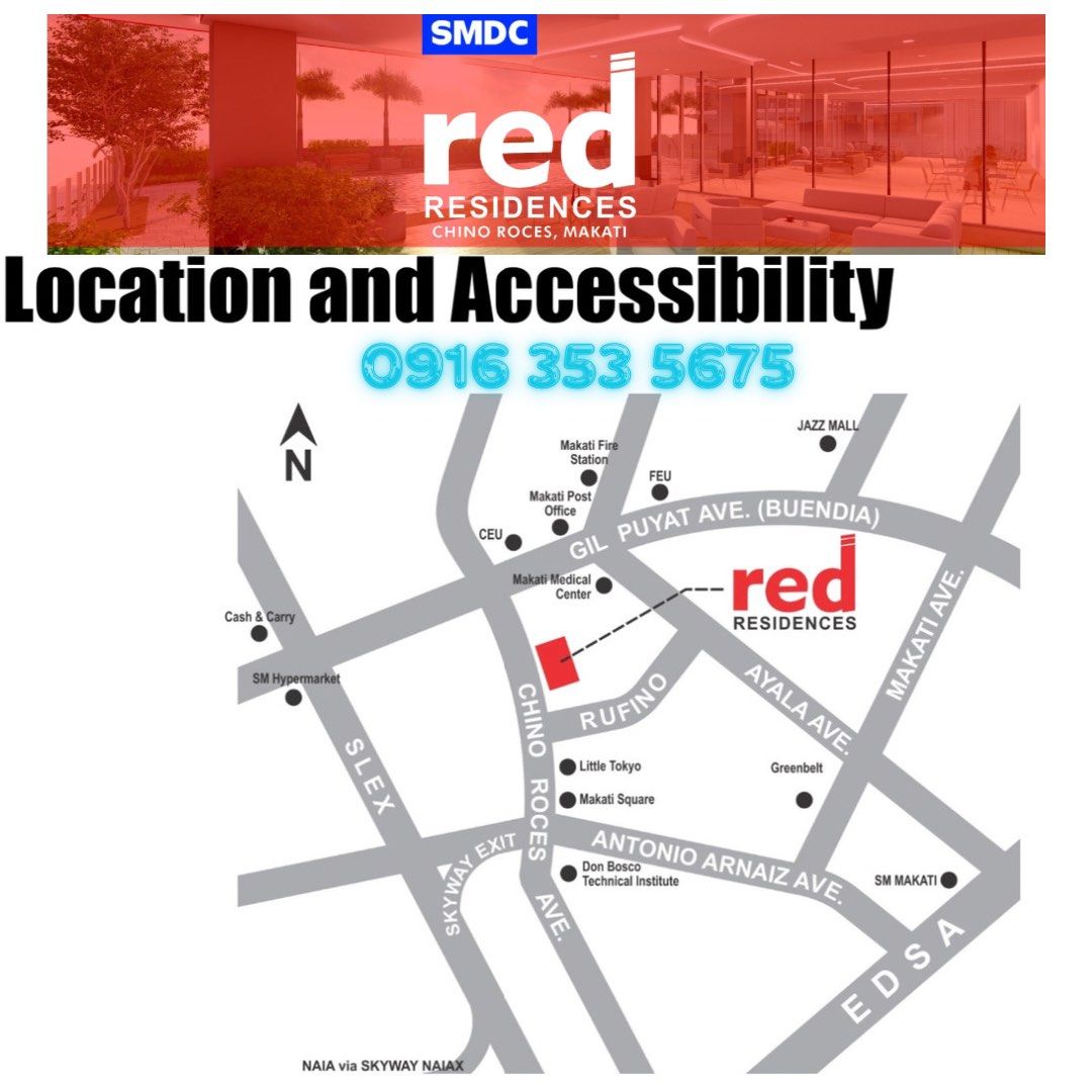 SMDC Red Residences Makati Condo Ready for Occupancy, Property, For ...