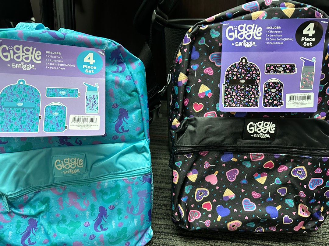 Smiggle Giggle BackPack, Women's Fashion, Bags & Wallets, Backpacks on ...