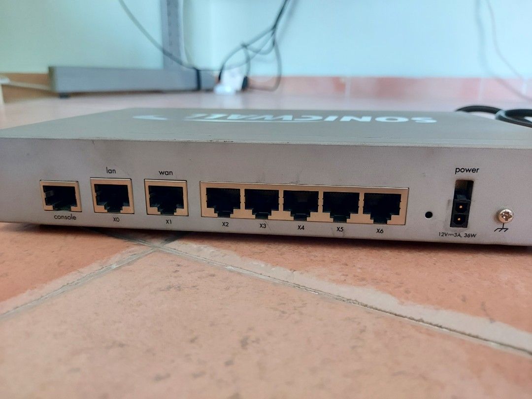 SONICWALL TZ215 GIGABIT FIREWALL ROUTER NETWORK SECURITY APPLIANCE ...