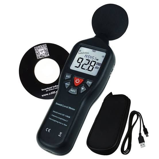 Sound Level Meter Data Logger USB Decibel Tester Suara Noise PC DB ...
