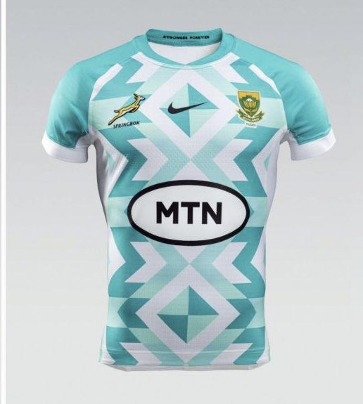 South Africa Springboks Rugby World Cup 2023 Away Jersey, Men's Fashion ...