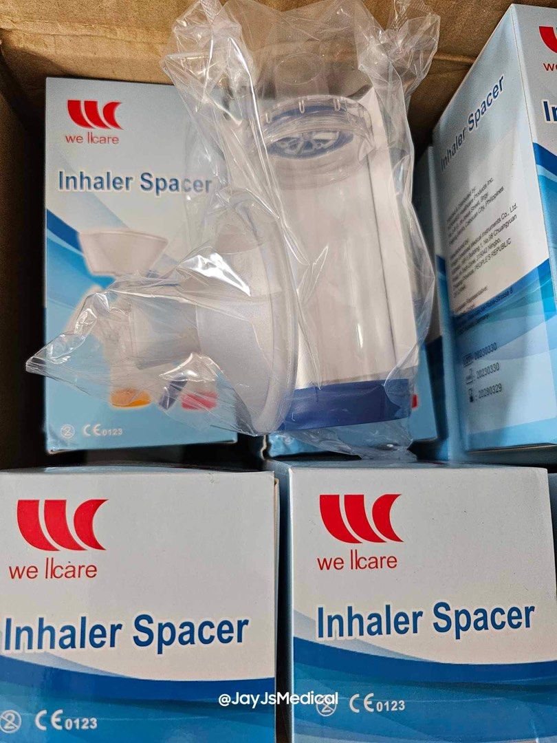 SPACER INHALER MEDUIM SIZE FOR COUGH, Health & Nutrition, Medical ...