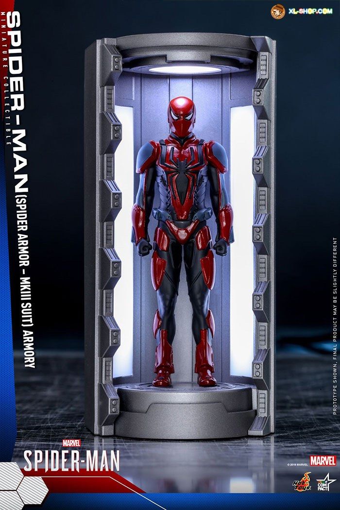 Spider-Man Spider Armor-MK III Suit : Armory Miniature Collectible ...