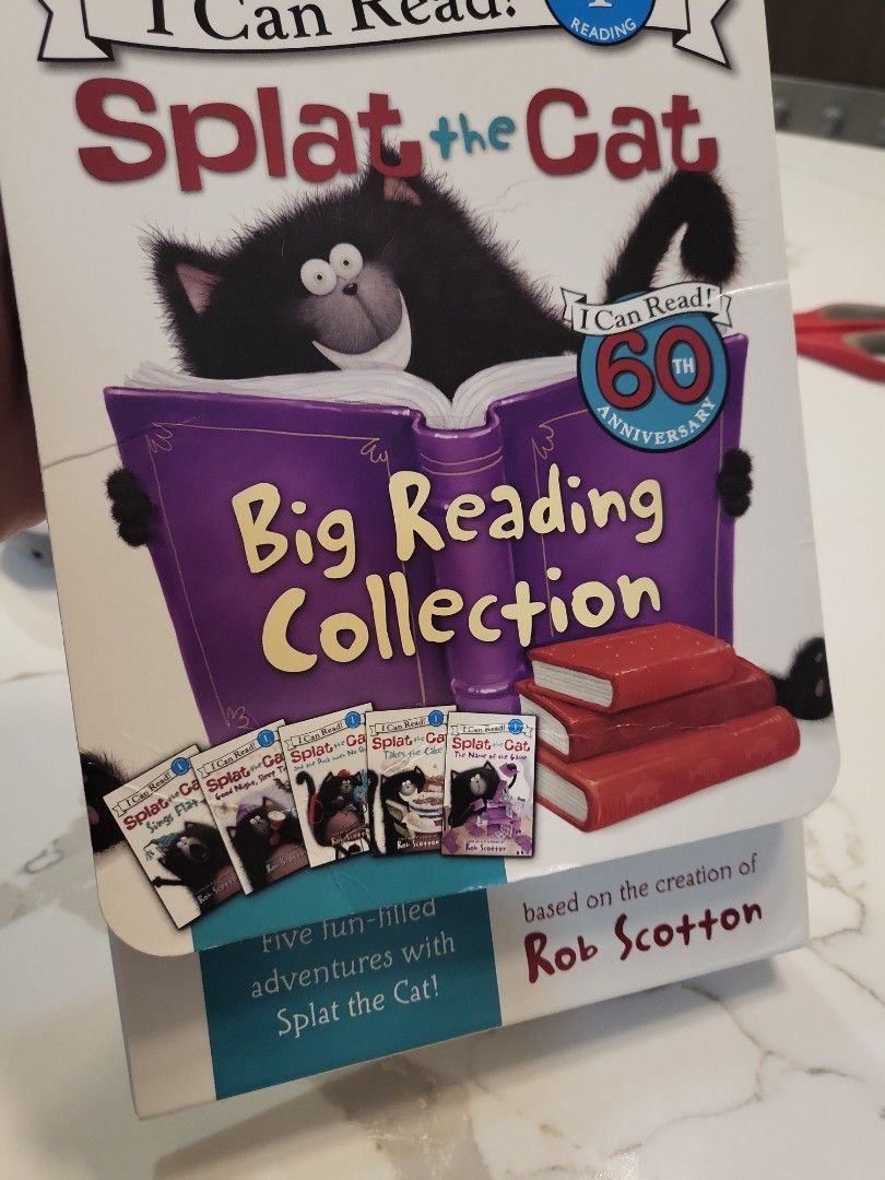 Splat the Cat Book Set ( Beginner 1 Reading), Hobbies & Toys, Books ...